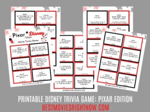 Disney Trivia: Disney/Pixar - What to Watch Guide