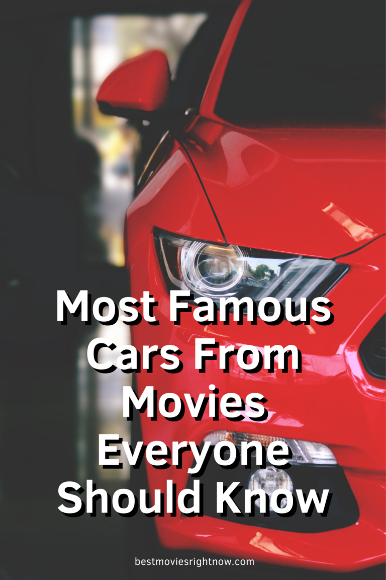 Most Famous Cars From Movies Everyone Should Know