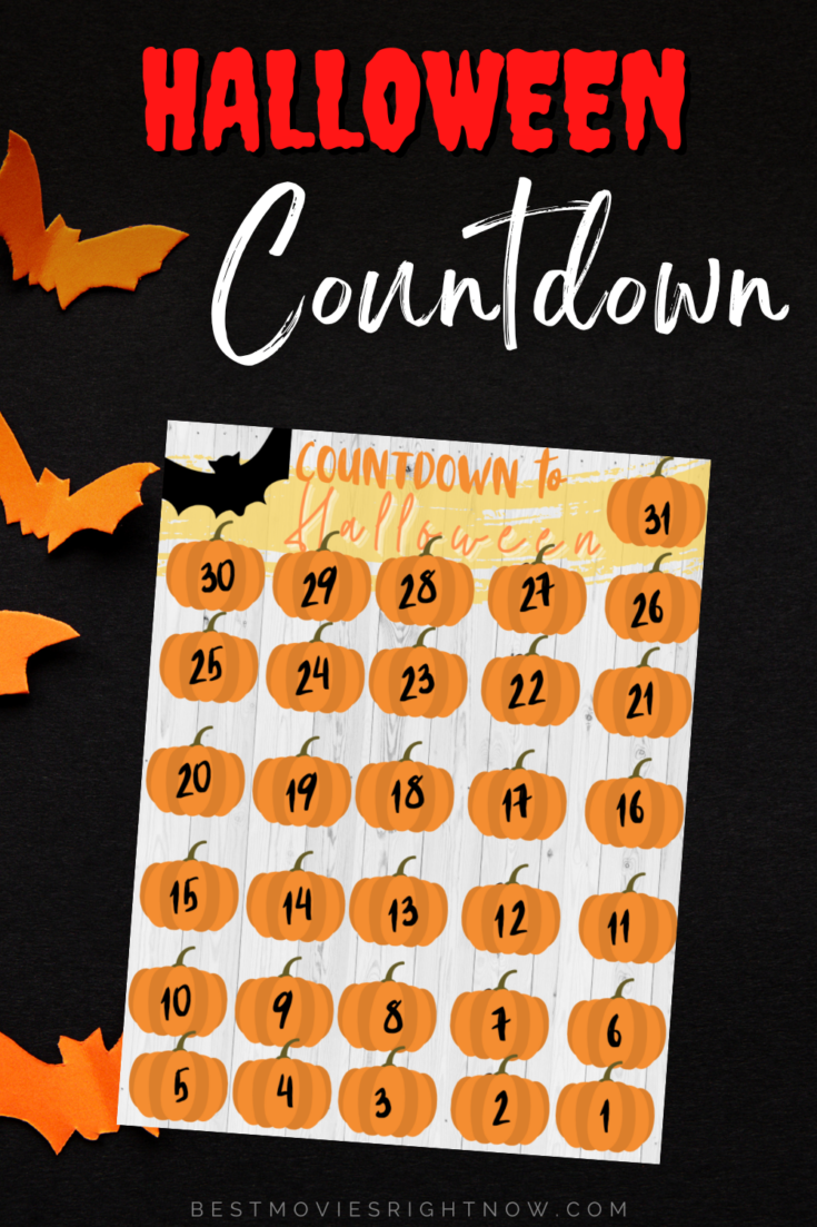 Halloween Countdown - What to Watch Guide