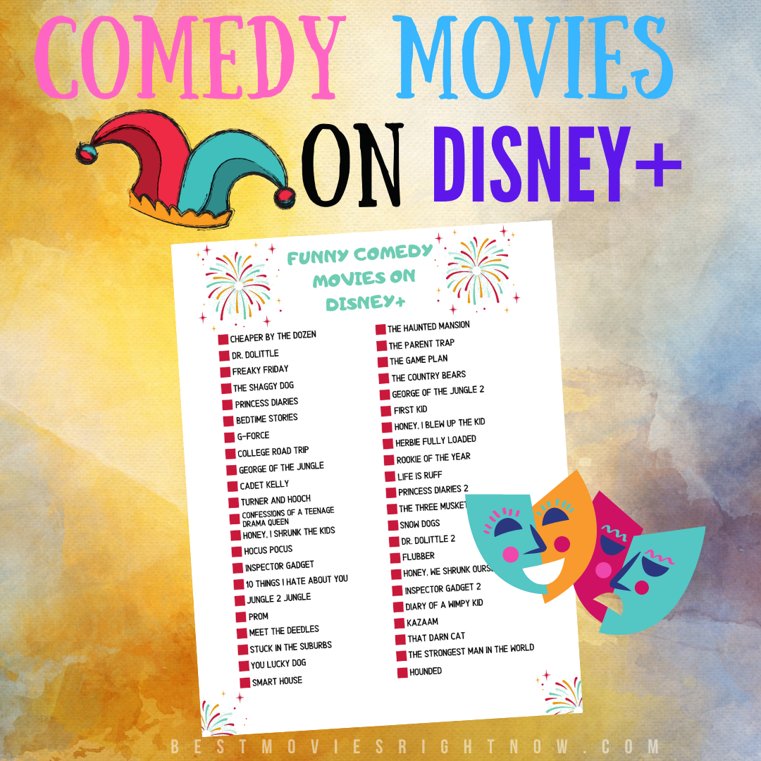Funny Comedy Movies on Disney+ - What to Watch Guide