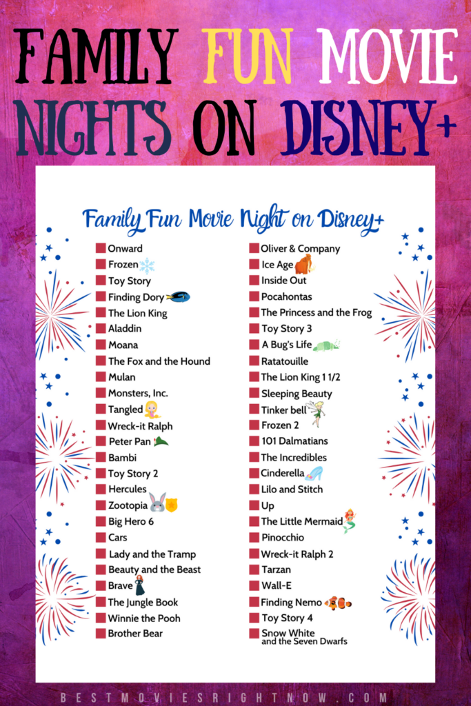 Family Fun Movie Nights on Disney+ - What to Watch Guide