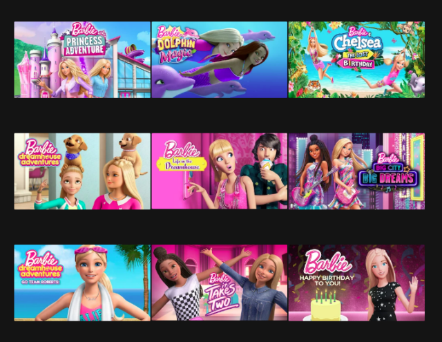 What Barbie Movies Are On Netflix