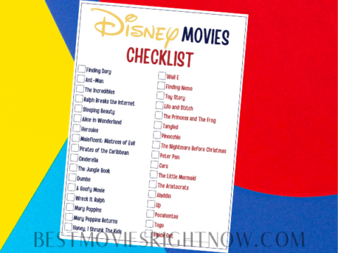 Disney Movies Checklist - What to Watch Guide