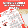 A Movie Bucket List for Every Season - What to Watch Guide