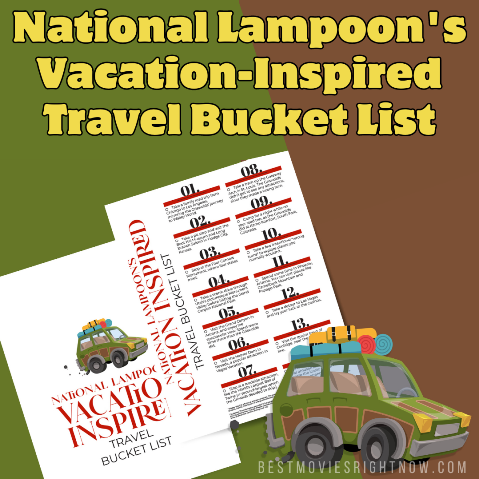 National Lampoon's Vacation-Inspired Travel Bucket List - What to Watch ...
